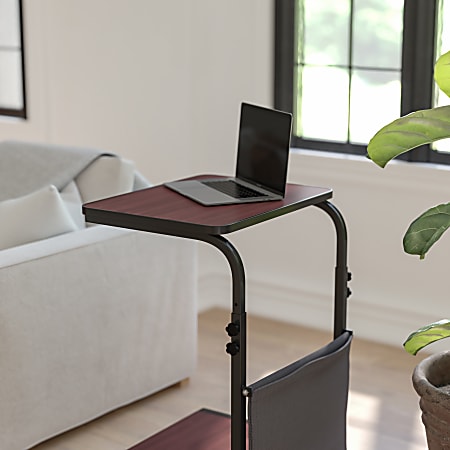 Flash Furniture SitStand Ergonomic Computer Desk Mobile Workstation ...