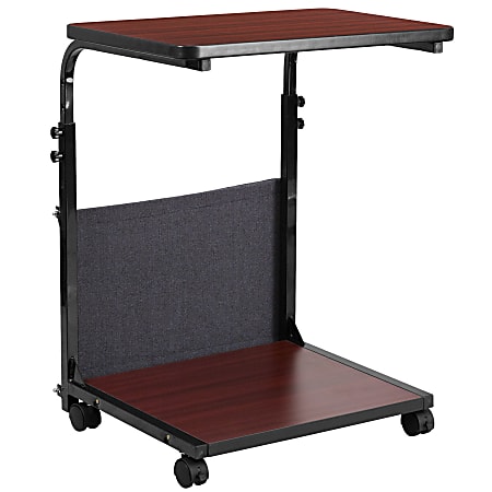 Flash furniture sit to stand mobile laptop computer desk store