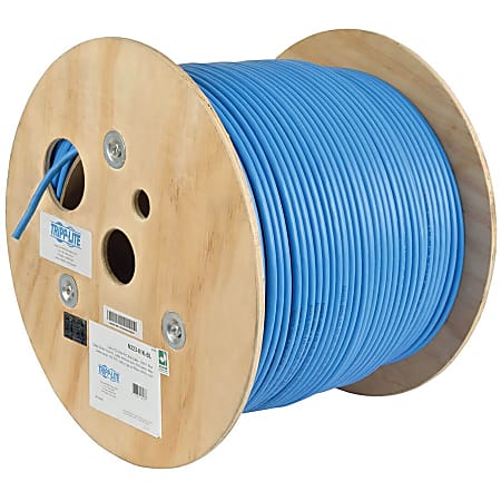 Eaton Tripp Lite Series Cat6a 10G Certified Solid Core UTP CMR PVC Bulk ...
