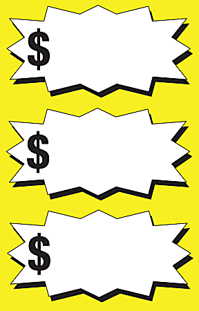 COSCO Garage And Yard Sale Labels With Bonus Labels 34 Pink Pack Of ...
