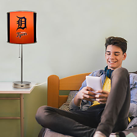 Imperial MLB Table Lamp 19 H Detroit Tigers - Office Depot