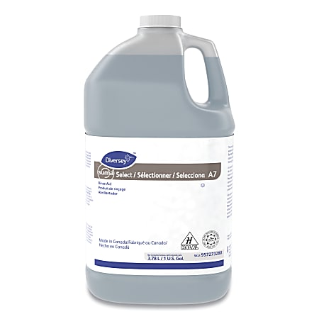 Diversey Suma Select A7 Rinse Aids 1 Gallon Pack Of 4 Jugs - Office Depot
