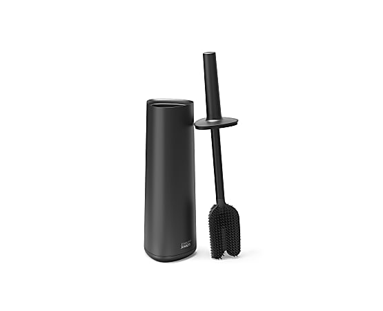 Joseph Joseph Flex 360 Toilet Brush And Holder 17 14 Black - Office Depot
