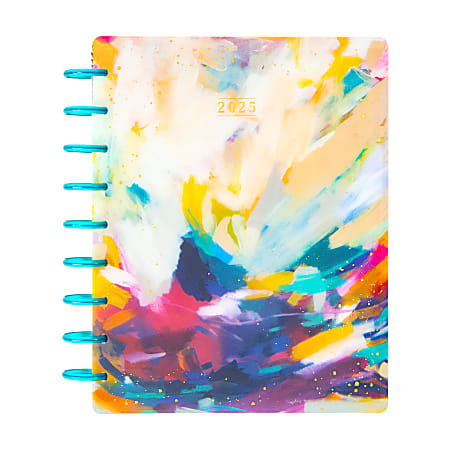 2025 Happy Planner MonthlyWeekly Classic Planner 7 x 9 14 Bright Brushy ...
