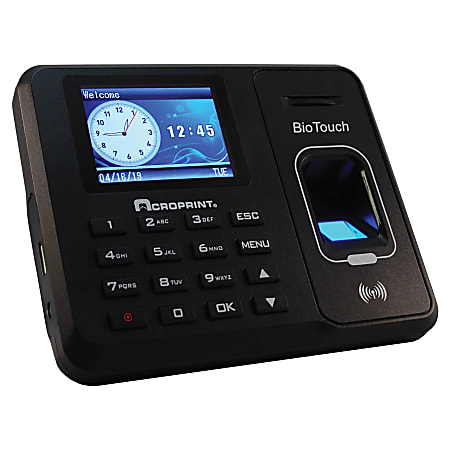 Acroprint Biotouch Time Clock