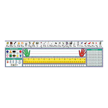 North Star Teacher Resources Primary Desk Plates 19 x 5 Traditional ...