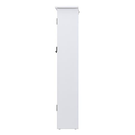 SEI Furniture Curio Media Display Cabinet 47 34 H x 26 14 W x 9 12 D ...