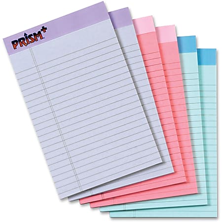 Tops Prism Legal Pads 5 x 8 Narrow Ruled 100 Pages 50 Sheets Per Pad ...