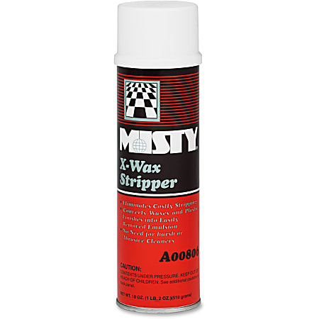 Misty X Wax Floor Stripper 18 oz Aerosol Spray - ODP Business Solutions