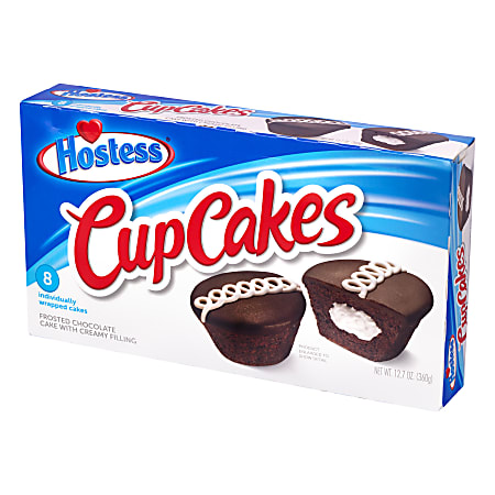 Hostess Cupcake Multipack 12.7 Oz 8 Cupcakes Per Pack Set Of 3 Packs ...