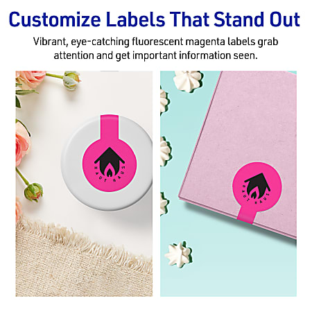 Avery Print To The Edge Labels With Sure Feed Technology 94116 NMP80 ...