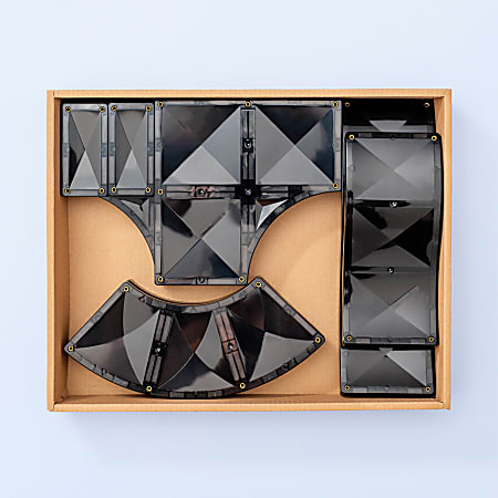 Connetix Magnetic Tiles Ramps Intersections Pack 16 Pieces - Office Depot