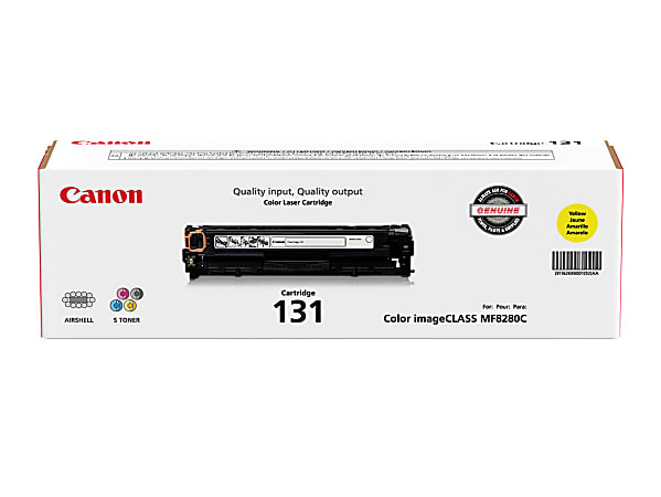 Canon 131 Cyan Magenta Yellow Toner Cartridges Pack Of 3 131 combo - Office Depot