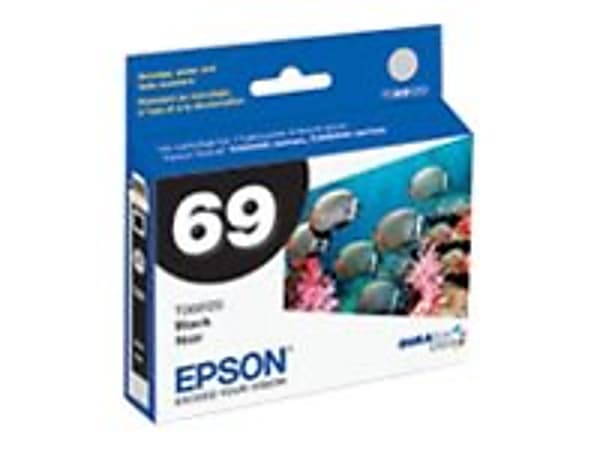Epson 68 DuraBrite Black High Yield Ink Cartridges Pack Of 2 T068120 D2 ...