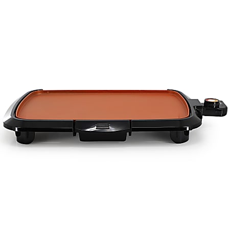 MegaChef Electric Grill With Copper Coating 5 H x 10 116 W x 16 116 D ...