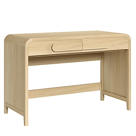 Bestier 46 W Writing Computer Desk With 2 Storage Sliding Drawers ...