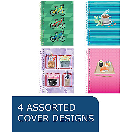 Roaring Spring Lifenotes Memo Spiral Notebook 7 x 5 80 Sheets Assorted ...