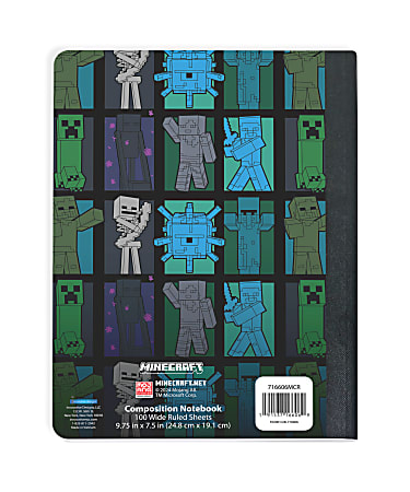 Innovative Designs Licensed Composition Notebook 7 12 x 9 34 Single ...