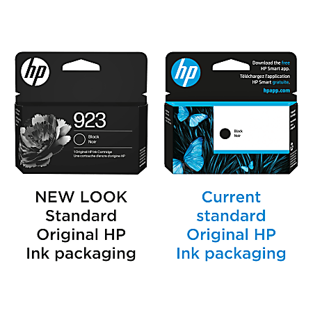 HP 923 Black Original Ink Cartridge 4K0T3LN - Office Depot
