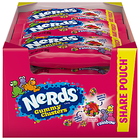 Nerds Gummy Clusters Sharepack 3 Oz Total Qty 1 - Office Depot