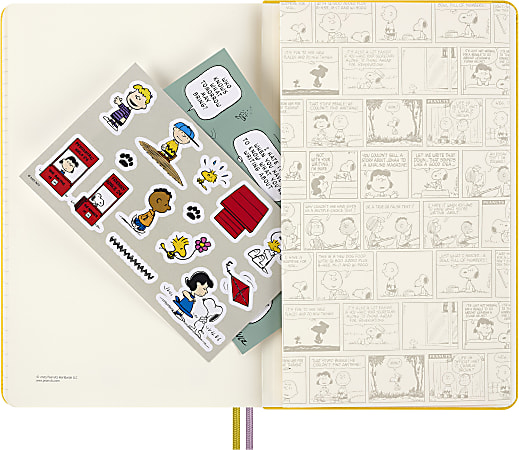 Moleskine Peanuts Limited Edition Large Notebook 5 x 8 4 Subject Ruled ...