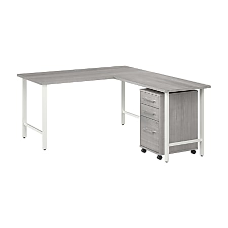 Bush Business Furniture Hustle 60 W L Shaped Corner Computer Desk with ...