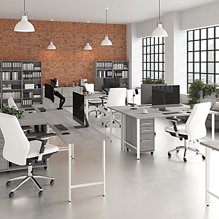 Bush Business Furniture Hustle 60 W L Shaped Corner Computer Desk with ...