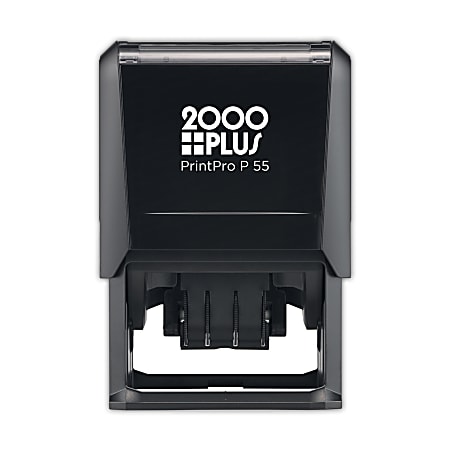 Custom 2000 Plus PrintPro Self Inking Date Stamp Economy 55DRectangle 1 ...