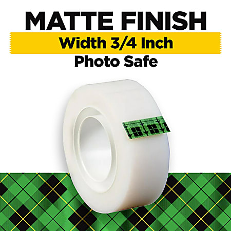 Scotch Magic Tape Invisible 34 in. x 1000 in. 16 Tape Rolls Clear ...