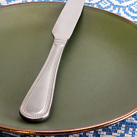 Gibson Home Graylyn 2 Piece Dinner Knives Silver - Office Depot