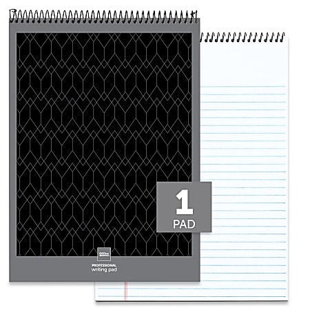 Office Depot Brand Professional Top Wirebound Writing Pad 8 12 x 11 34 ...