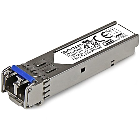 StarTech.com 1000BASE LX MSA Compliant SFP Module LC Connector Fiber ...
