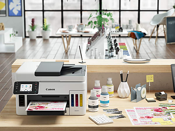 Canon MAXIFY GX6021 Wireless MegaTank Small Office Inkjet All in One ...