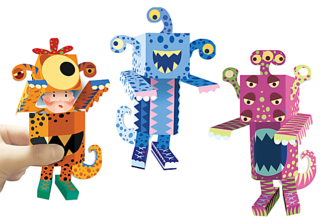 Office Depot Pop Up Origami Monsters Kit - Office Depot