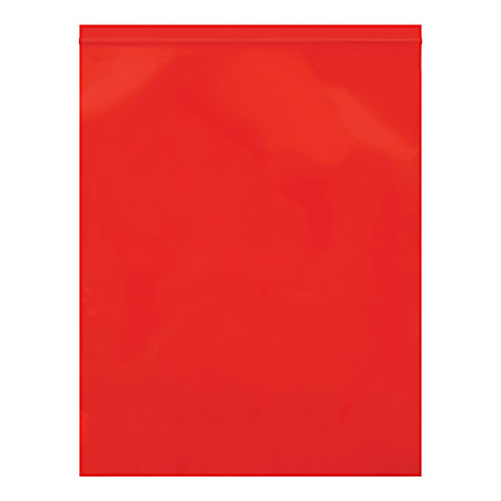 Partners Brand 2 Mil Colored Reclosable Poly Bags 12 x 15 Red Case Of ...