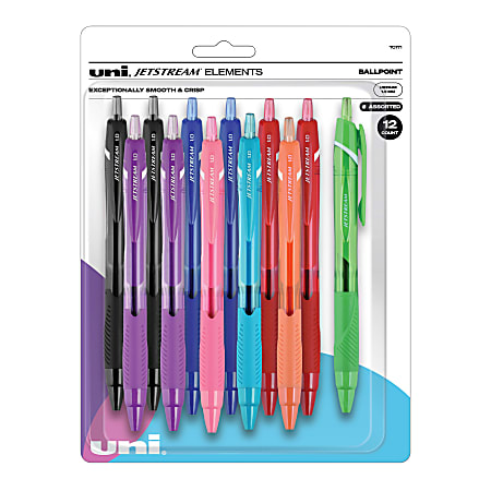 Uni ball JETSTREAM ELEMENTS Ballpoint pen assorted colors 1 mm medium ...