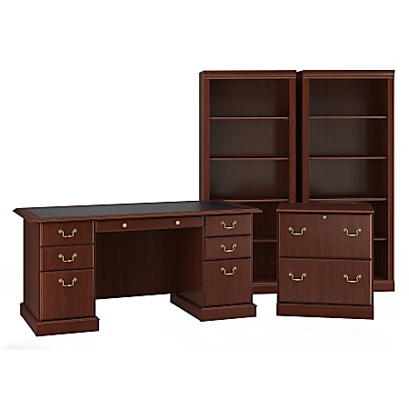 Bush saratoga executive desk store
