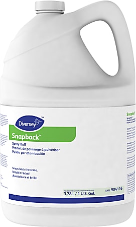 Diversey Snapback Floor Care Maintainer 1 Gallon Pack Of 4 Jugs ...