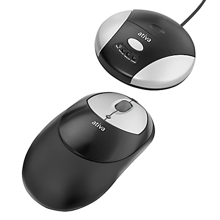 Ativa Wireless Rechargeable Optical Mouse With Receiver - Office Depot