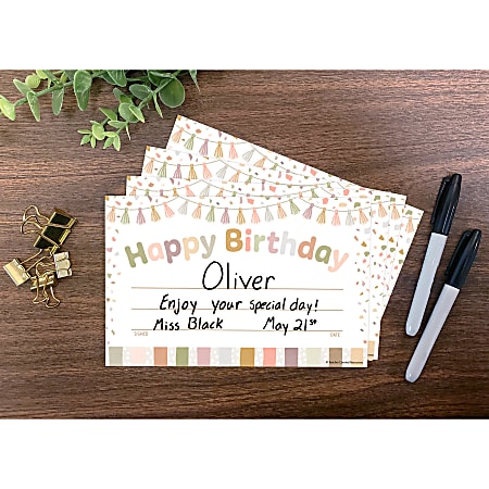 Teacher Created Resources Awards 5 12 x 8 12 Terrazzo Tones Happy ...