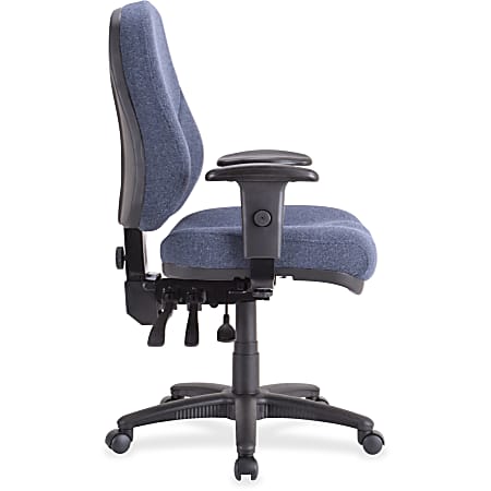Lorell Baily Series High Back Multi Task Chair Blue - Office Depot