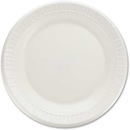 Dart Laminated Foam Plates 9 White Pack Of 125 Plates - Office Depot