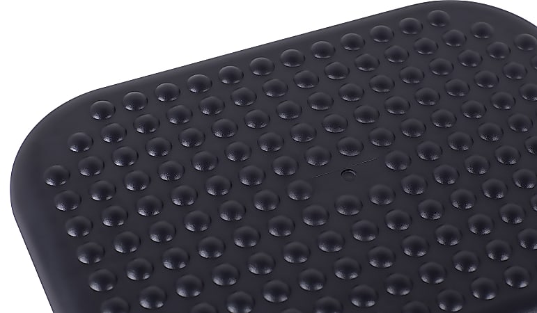 Mount It Ergonomic Footrest 17 58 x 13 14 Black - Office Depot