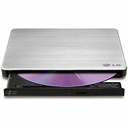 LG GP60NS50 External DVD Writer Silver - Office Depot