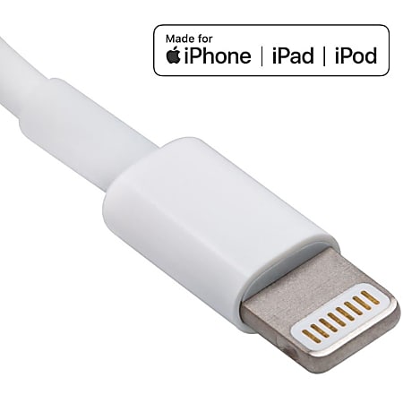 4XEM 10FT 3M charging data and sync Cable For Apple iPhone 5 5s 6 6s ...