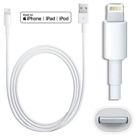 4XEM 10FT 3M charging data and sync Cable For Apple iPhone 5 5s 6 6s ...