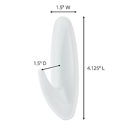 Command Large Wall Hooks 16 Command Hooks 24 Command Strips Damage Free ...