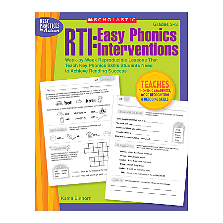 Scholastic RTI: Easy Phonics Interventions