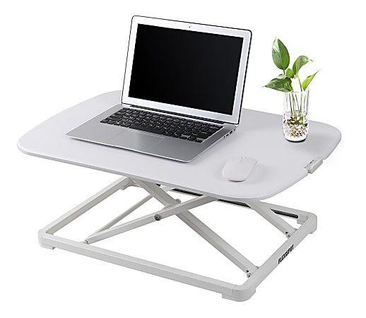 FlexiSpot GoRiser ML2W Sit Stand Desk Riser 34 H x 26 1316 W x 18 1516 ...