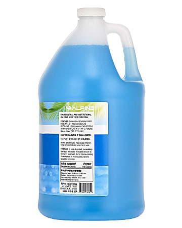 Alpine Antibacterial Foaming Hand Soap 128 Oz Blue Breeze Scent Case Of ...